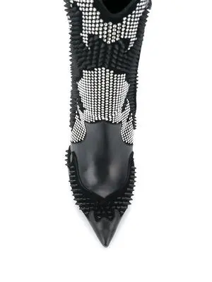 Philipp Plein Embellished Cowboy Boots