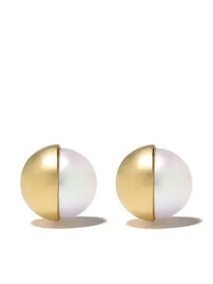TASAKI 18kt Arlequin Pearl Earrings - Gold