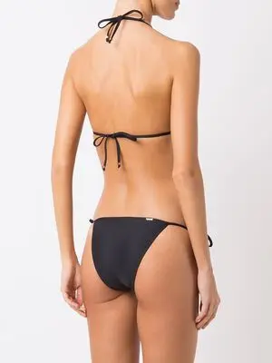 AMIR SLAMA Triangle Bikini Set - Black