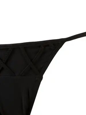 AMIR SLAMA Triangle Bikini Set - Black