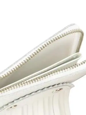 Comme Des Garçons Fringed Cardholder - White