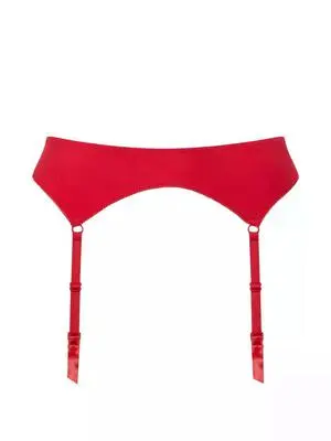 MAISON CLOSE Le Petit Secret Garter Belt - Red