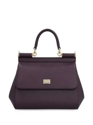Dolce & Gabbana Medium Sicily Tote Bag - Red