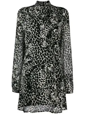 Saint Laurent Collared Day Dresses