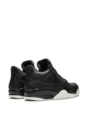 JORDAN Air 4 Retro Premium Pinnacle Sneakers - Black