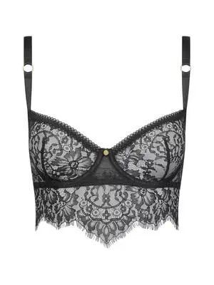 MAISON CLOSE Inspiration Divine Balconette Bra - Black