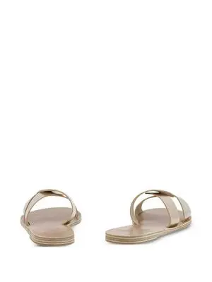 ANCIENT GREEK SANDALS Desmos Crossover Sandals - Gold
