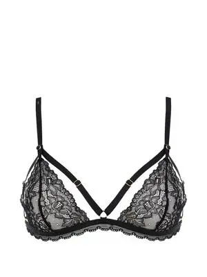 MAISON CLOSE Le Petit Secret Triangle Bra - Black