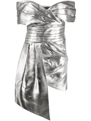 Alexandre Vauthier Off-the-shoulder Mini Dress
