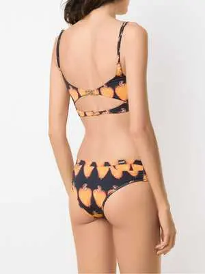 AMIR SLAMA Printed Bikini Set