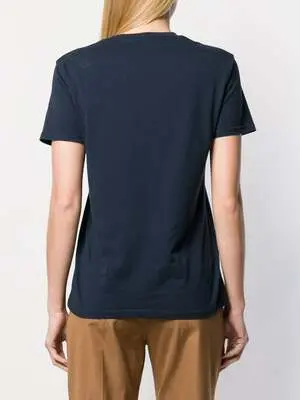 Aspesi Silenzio Print T-shirt - Blue