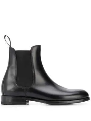 SCAROSSO Elena Chelsea Boots - Black