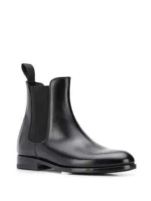 SCAROSSO Elena Chelsea Boots - Black