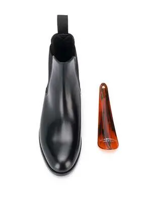 SCAROSSO Elena Chelsea Boots - Black