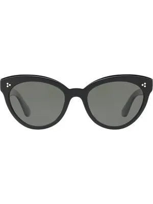 Oliver Spencer Roella Cat Eye Sunglasses - Black
