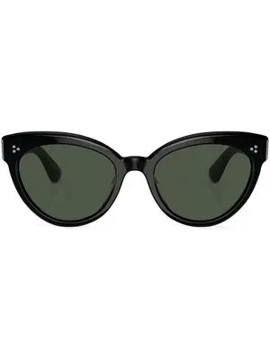 Oliver Spencer Roella Cat Eye Sunglasses - Black