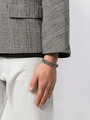 Emanuele Bicocchi Woven Chain Bracelet