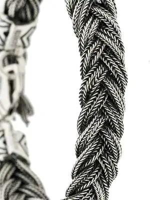 Emanuele Bicocchi Woven Chain Bracelet