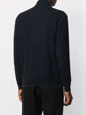 N.peal Carnaby Half-zip Sweater - Black