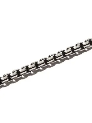 David Yurman Sterling Box Chain Necklace - Silver