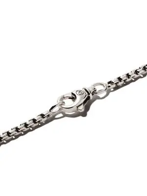 David Yurman Sterling Box Chain Necklace - Silver