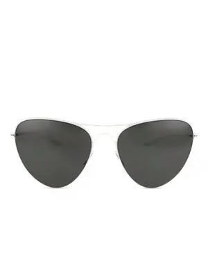 Mykita X Maison Margiela Geometric Sunglasses - White