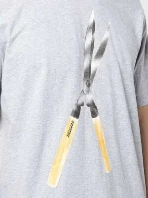 Supreme Shears Graphic-print T-shirt - Grey