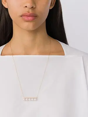 TASAKI 18kt Balance Signature Necklace - Gold