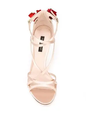 Dolce & Gabbana Climbing Rose Sandals