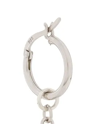 TRUE ROCKS Mini Star Hoop Earring - Silver