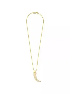 AURÉLIE BIDERMANN Caftan Moon Pendant Necklace - Metallic