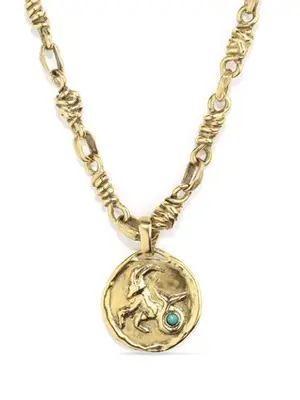 GOOSSENS Talisman Capricorn Medallion Necklace