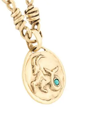 GOOSSENS Talisman Capricorn Medallion Necklace