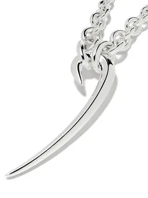 SHAUN LEANE Hook Pendant Necklace - Silver