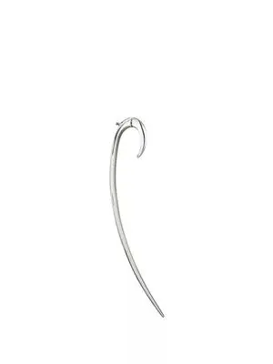 SHAUN LEANE Couture Hook Single Earring - Silver