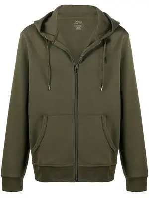 Polo Ralph Lauren Zipped Long-sleeved Hoodie - Green