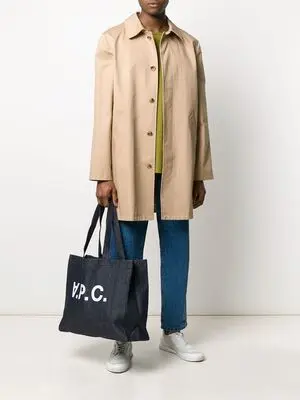 A.p.c. Daniela Denim Tote - Blue