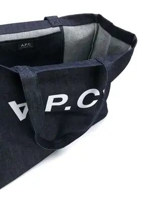 A.p.c. Daniela Denim Tote - Blue