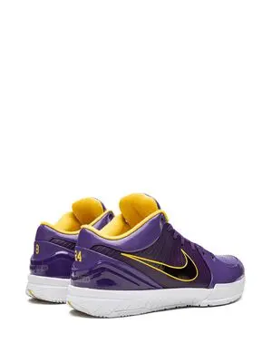Nike X Undefeated Kobe 4 Protro La Lakers Sneakers - Purple