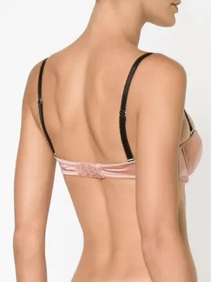 Fleur Du Mal Topstitch Convertible Bra - Pink