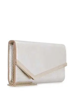 JIMMY CHOO Emmie Clutch - Metallic