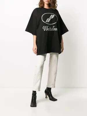 We11Done Oversized T-shirt - Black