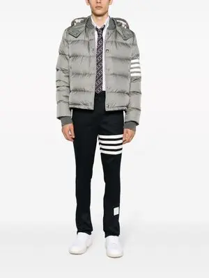 Thom Browne 4-bar Bomber Jacket - Grey