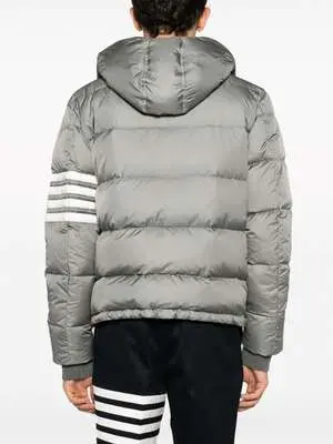 Thom Browne 4-bar Bomber Jacket - Grey