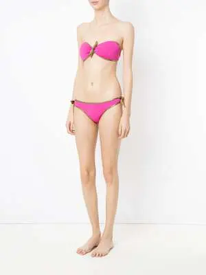 AMIR SLAMA Bandeau Bikini Set