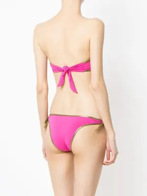 AMIR SLAMA Bandeau Bikini Set