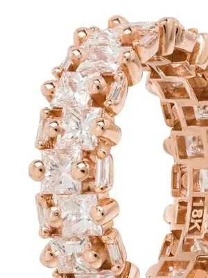 SUZANNE KALAN 18kt Diamond Eternity Ring - Pink