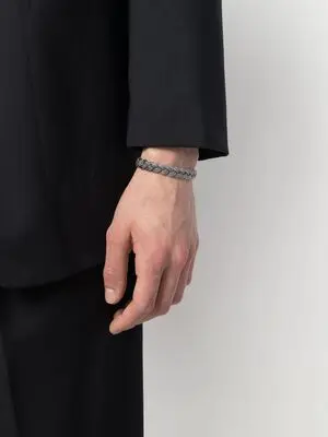 Emanuele Bicocchi Woven Chain Bracelet