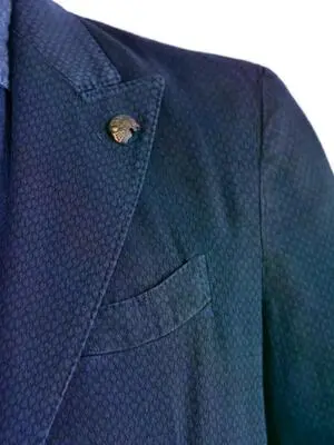 GABRIELE PASINI Classic Fitted Blazer - Blue