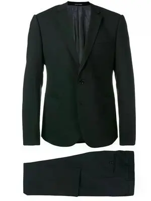 Emporio Armani Two Piece Formal Suit - Black